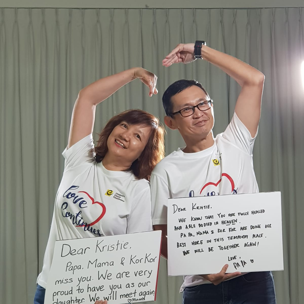 Love Continues - Children's Cancer Foundation | Singapore